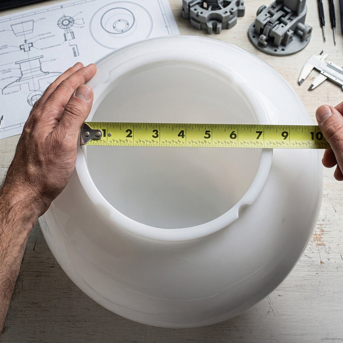What Size Lamp Post Globe Do I Need? | Sizing Guide | KASTLITE