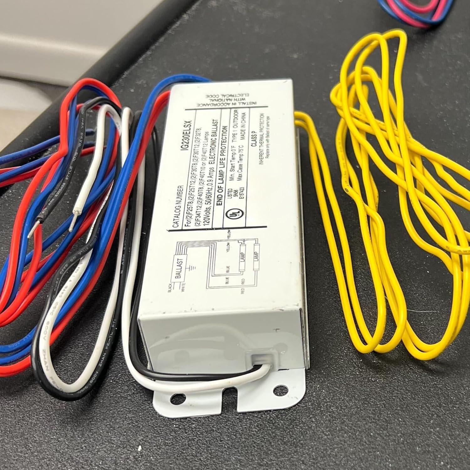 2-Lamp Rapid Start Electronic Ballast Replacement | KASTLITE